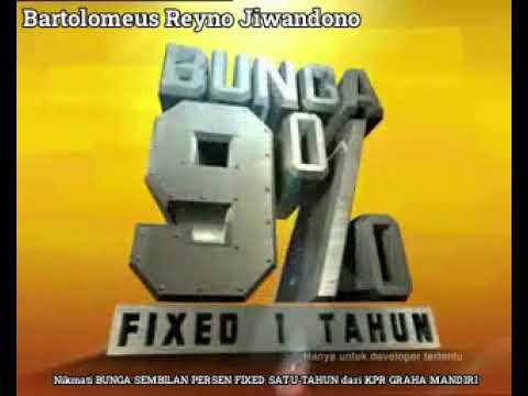 Iklan BANK MANDIRI KPR GRAHA - BUNGA SEMBILAN PERSEN FIXED SATU TAHUN (2004)