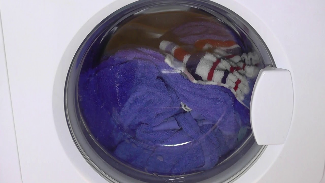 Hotpoint BHWM 129 Integrated Washer, Standard Cotton 60 cycle 1/3 - YouTube