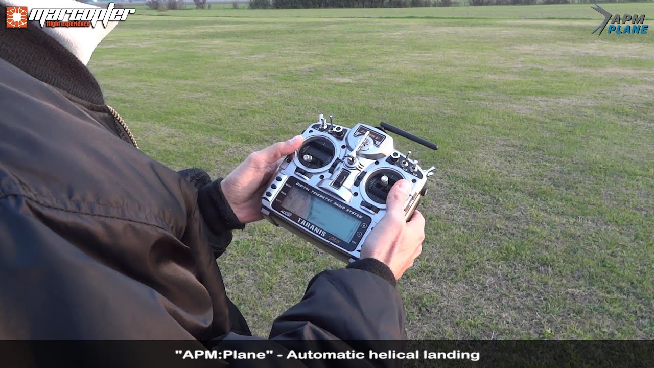"APM:Plane" - Helical landing concept (automatic and manual ...