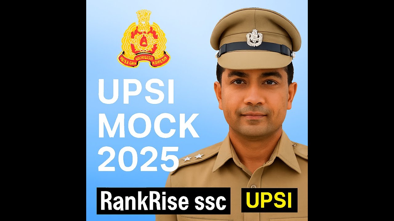 UPSI mock test previous year 2021 analysis and score testranking - YouTube