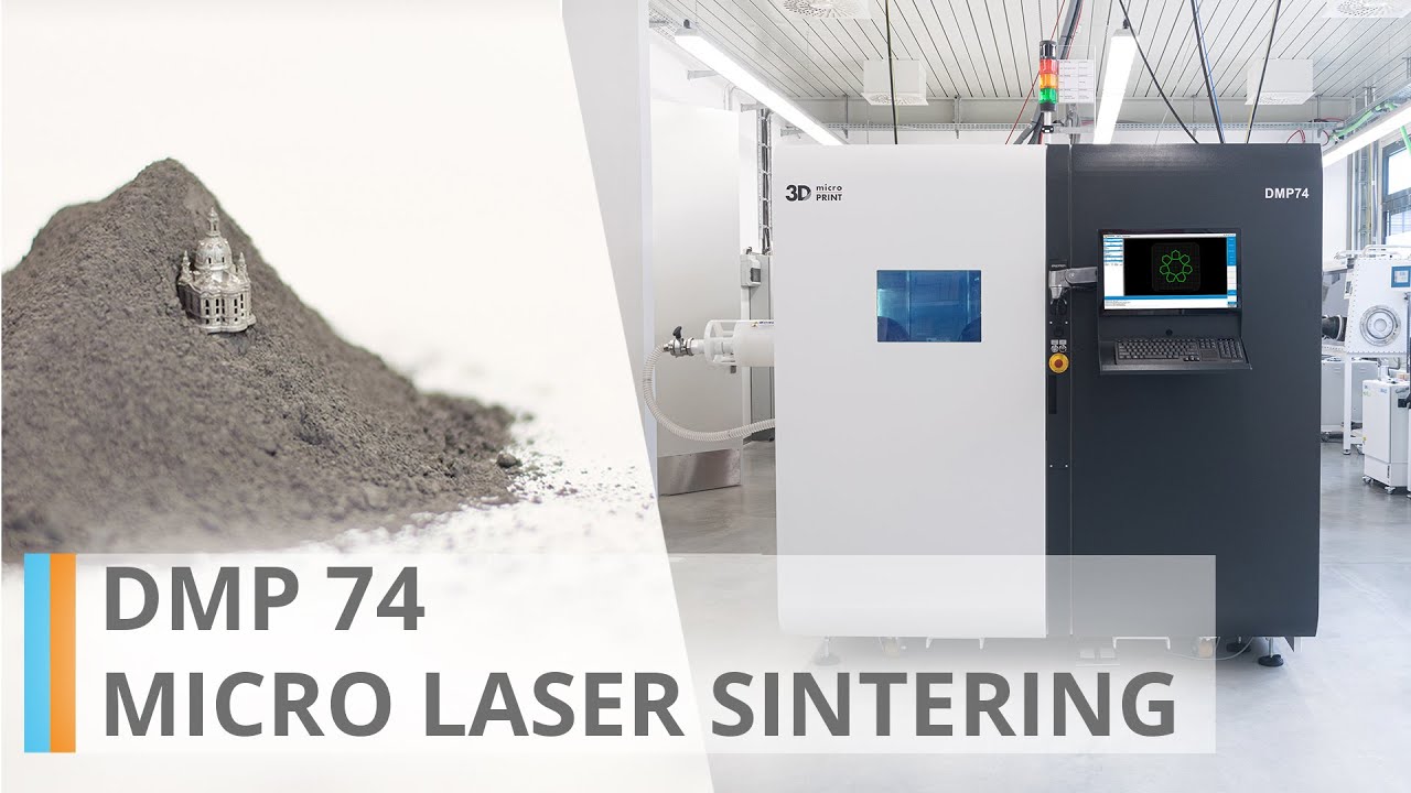 DMP 74 - Micro Laser Sintering - YouTube