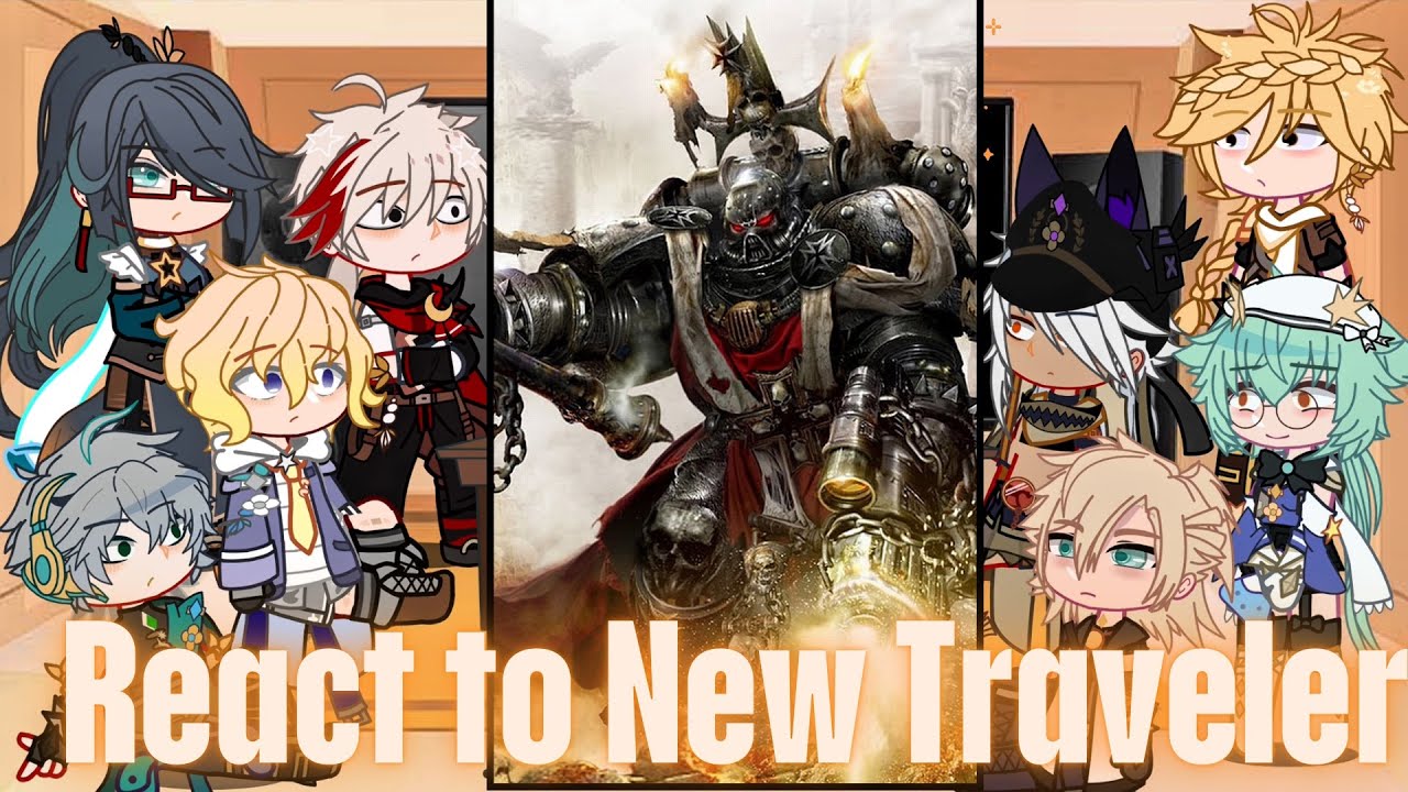 Genshin impact react to Warhammer 40k | Titanicus | Gacha life | aether | Space marines - YouTube