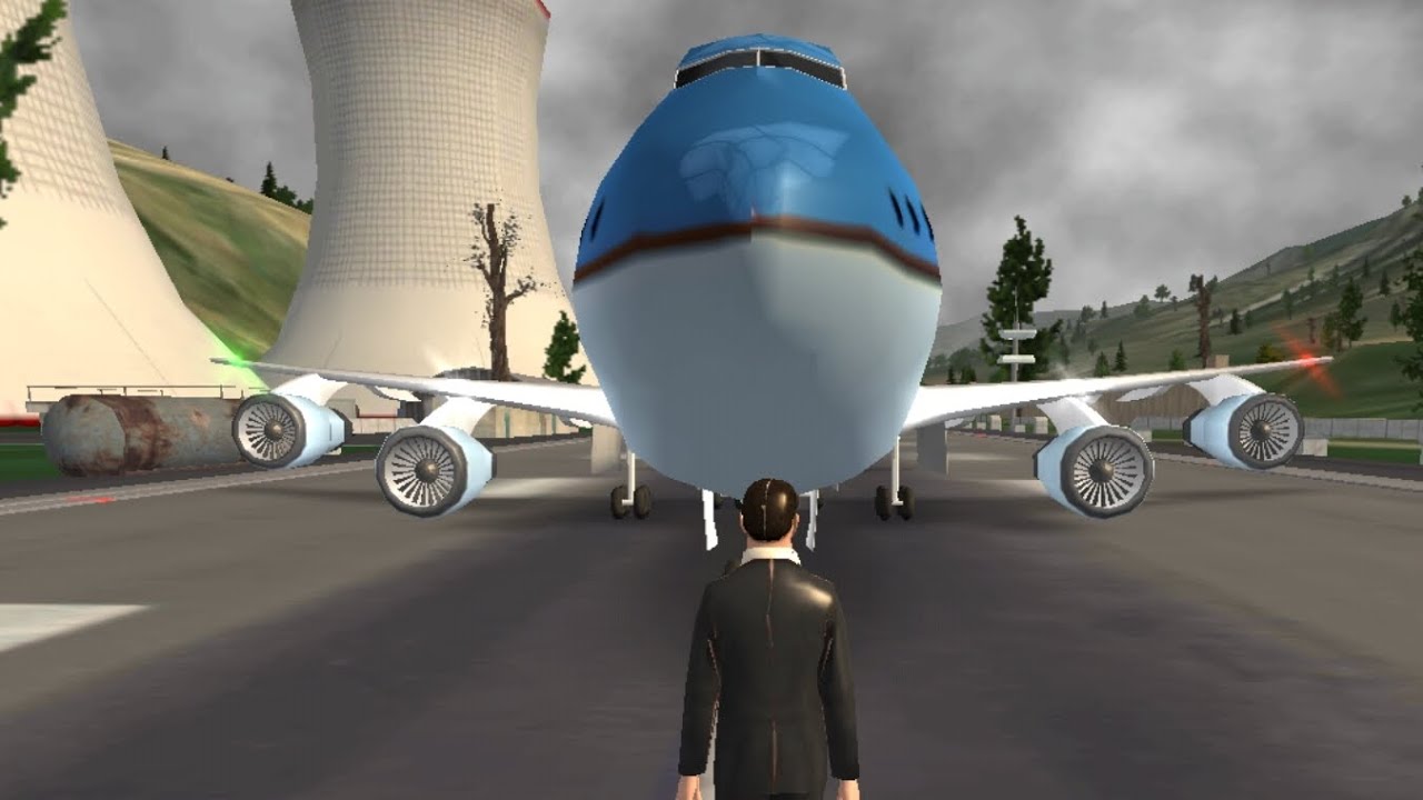 big plane boeing 747 usa take off and landing - YouTube