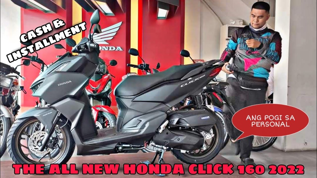 HONDA CLICK 160 2022 / SPECS & NEW FEATURES / CASH & INSTALLMENT ...