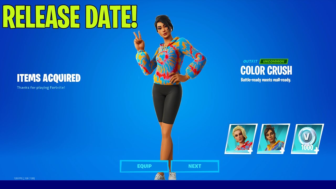 How To Get The *NEW* COLOR CRUSH SKIN (Get Far Out Bundle)! Color Crush ...