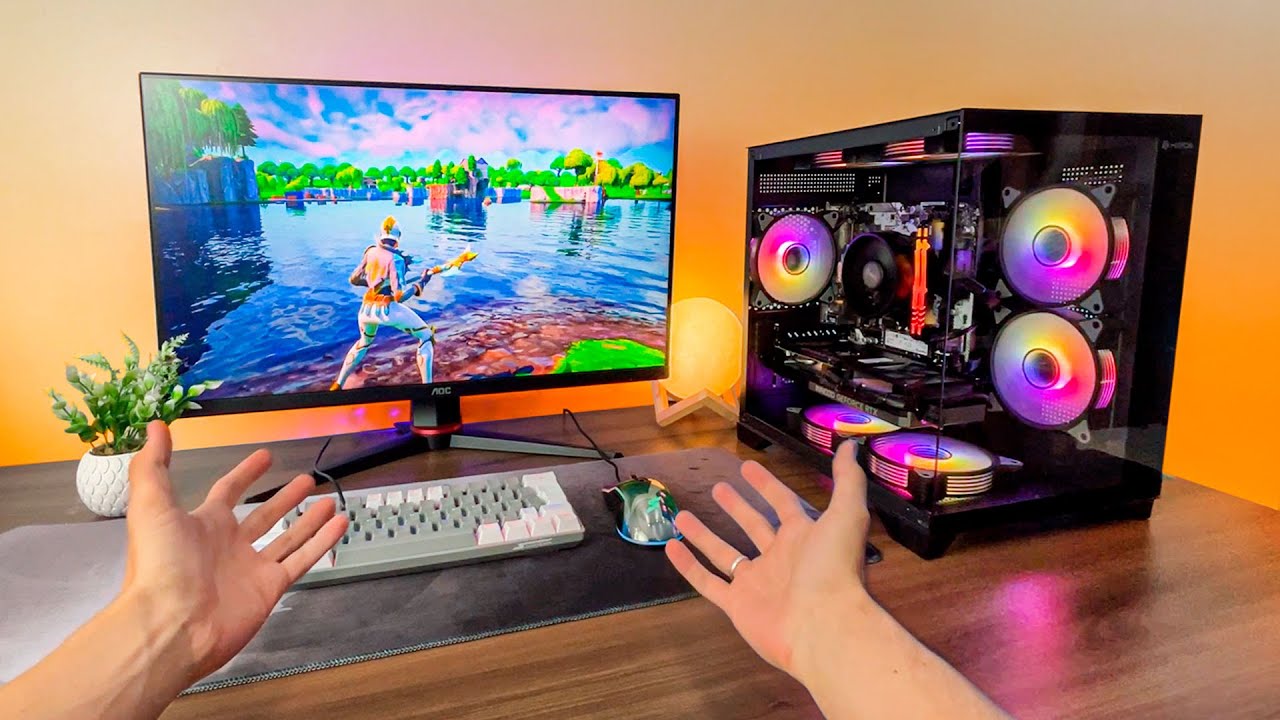 PC GAMER COMPLETO CUSTO BENEFÍCIO QUE RODA TUDO - YouTube