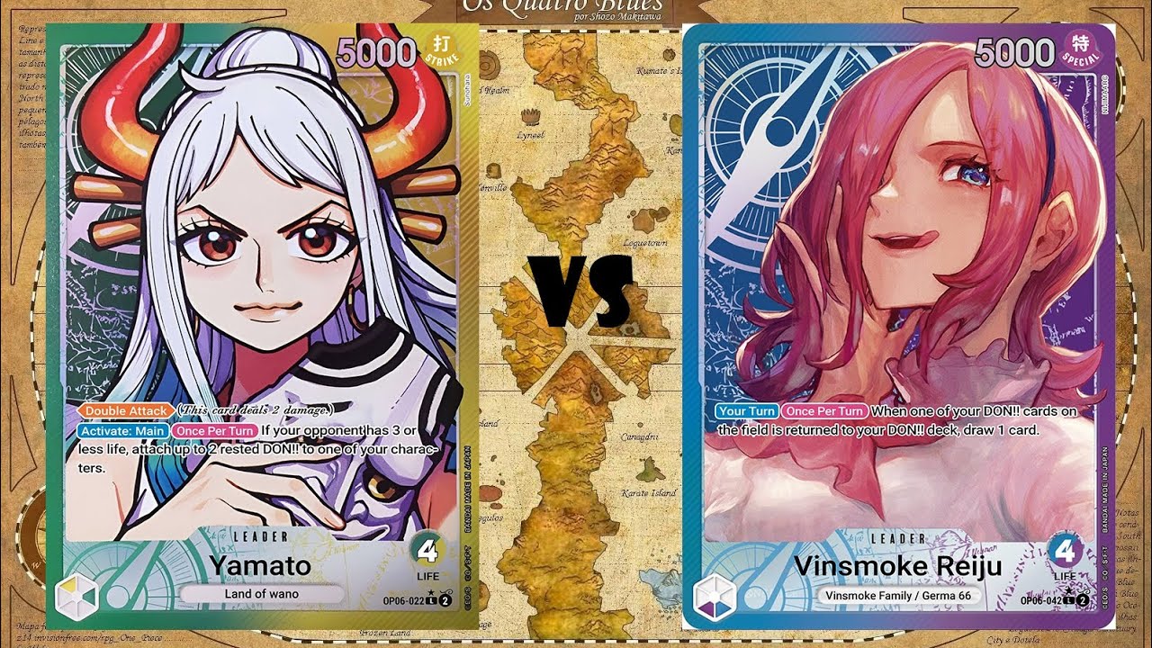 OPTCG || Yamato VS Reiju || Hobbyists United - Finale - YouTube
