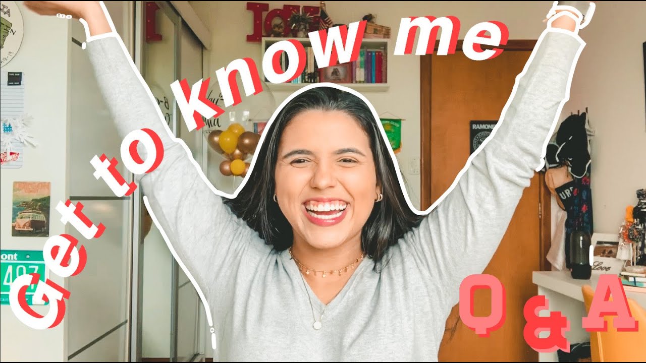 10 questions about myself (Get to know me a little better ) - YouTube