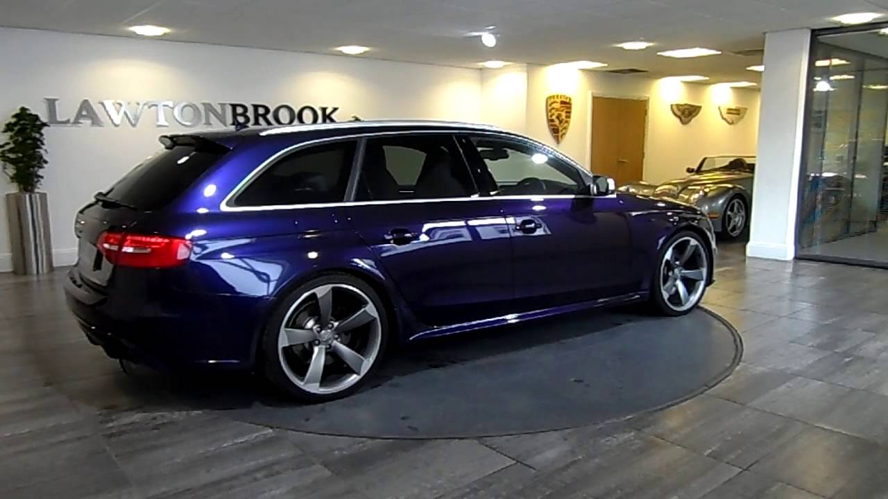 RS4 Merlin Puprle & ivory - Lawton brook - YouTube