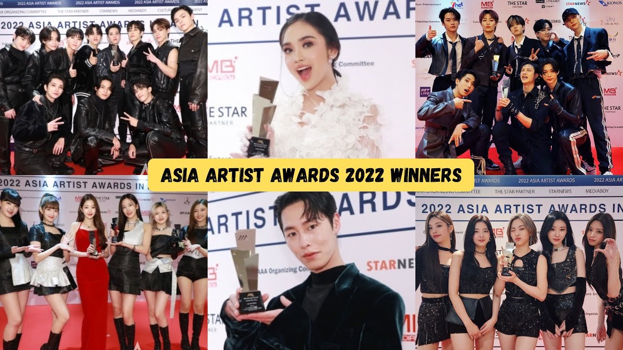 Asia Artist Awards 2022 Winners Full List | 2022 AAA - YouTube