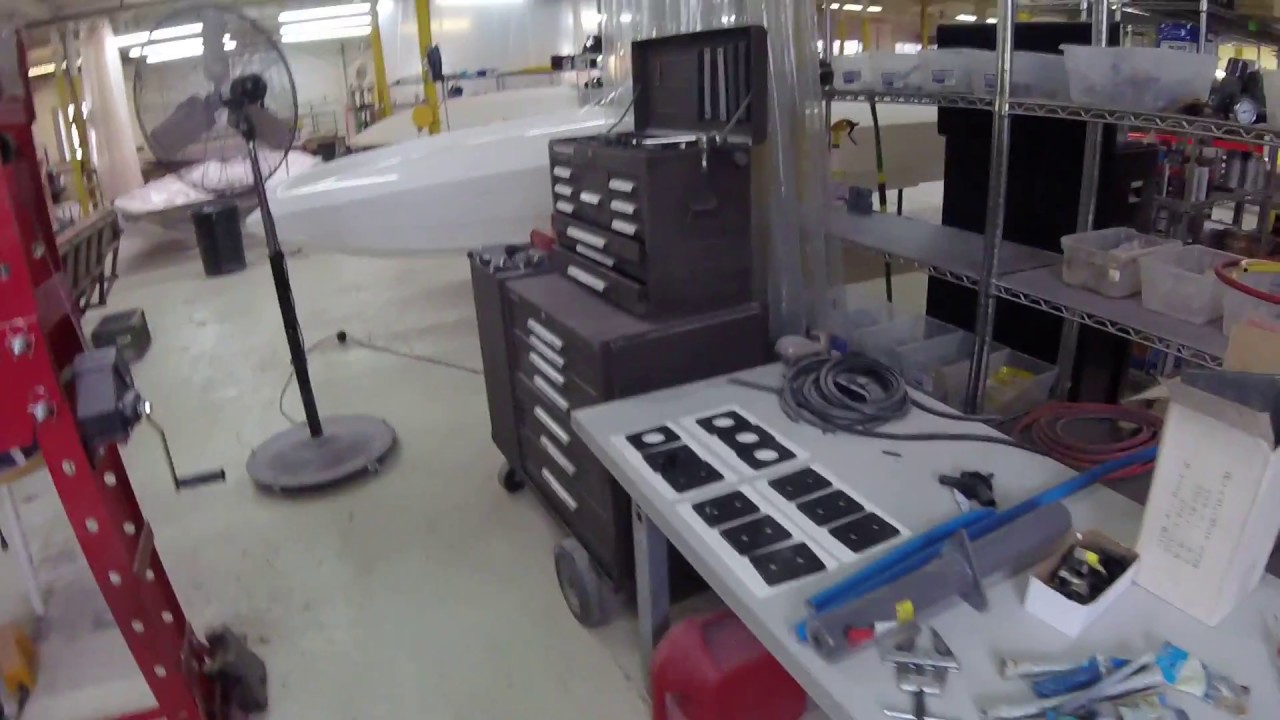 2018 Spectre Powerboats Shop tour in Ohio, owned by Todd Lamb. Video 1 of 3 - YouTube