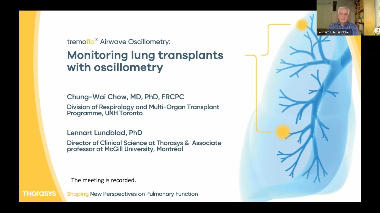 [Webinar] Learn more about Airwave Oscillometry in lung transplants ...