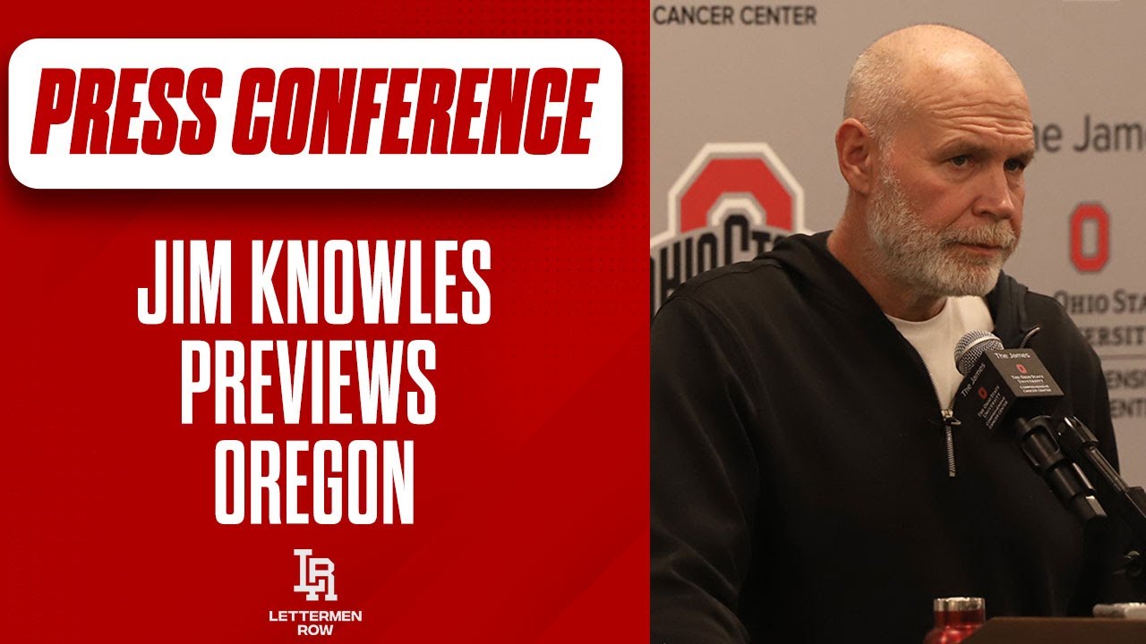 Jim Knowles, Buckeyes defensive players preview Rose Bowl vs. Oregon ...