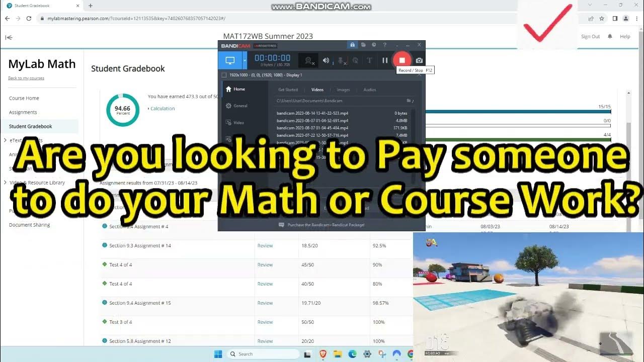 [2024 CLASS] Solve MyMathLab (All Answers, Quick and simple trick) 2024 - YouTube