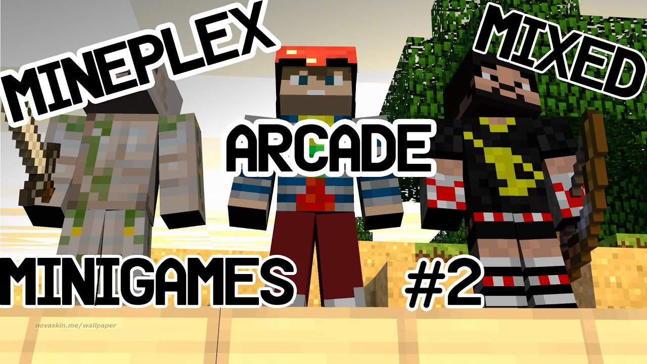 Minecraft: Mineplex Mixed Arcade Lietuviskai #2 - YouTube