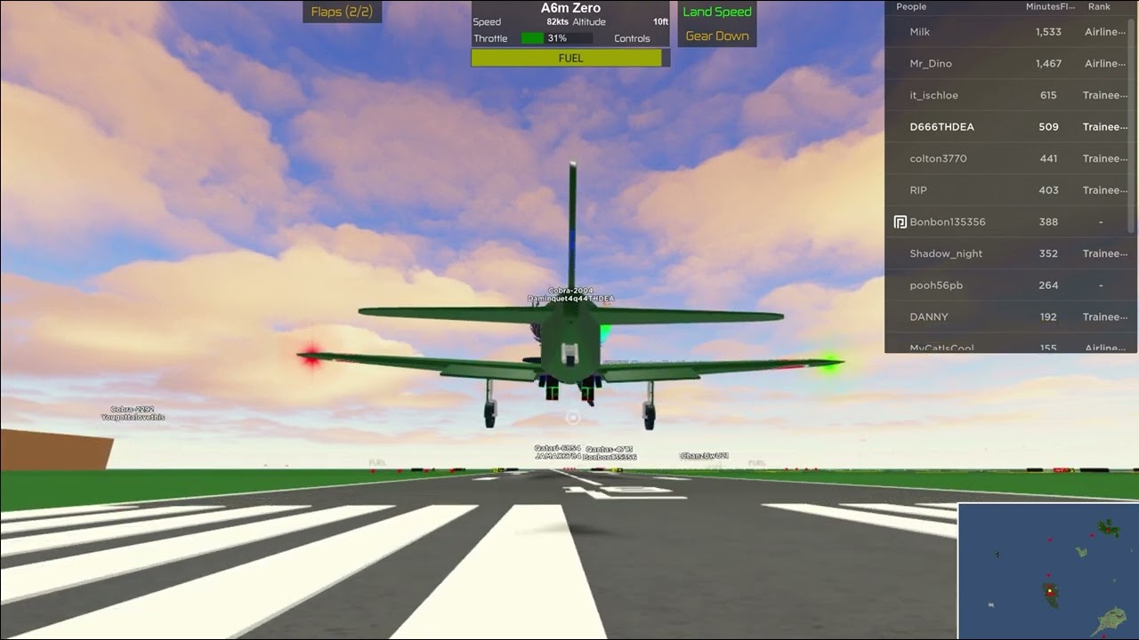 Landing every military aircraft in PTFS (no helicopter) - YouTube