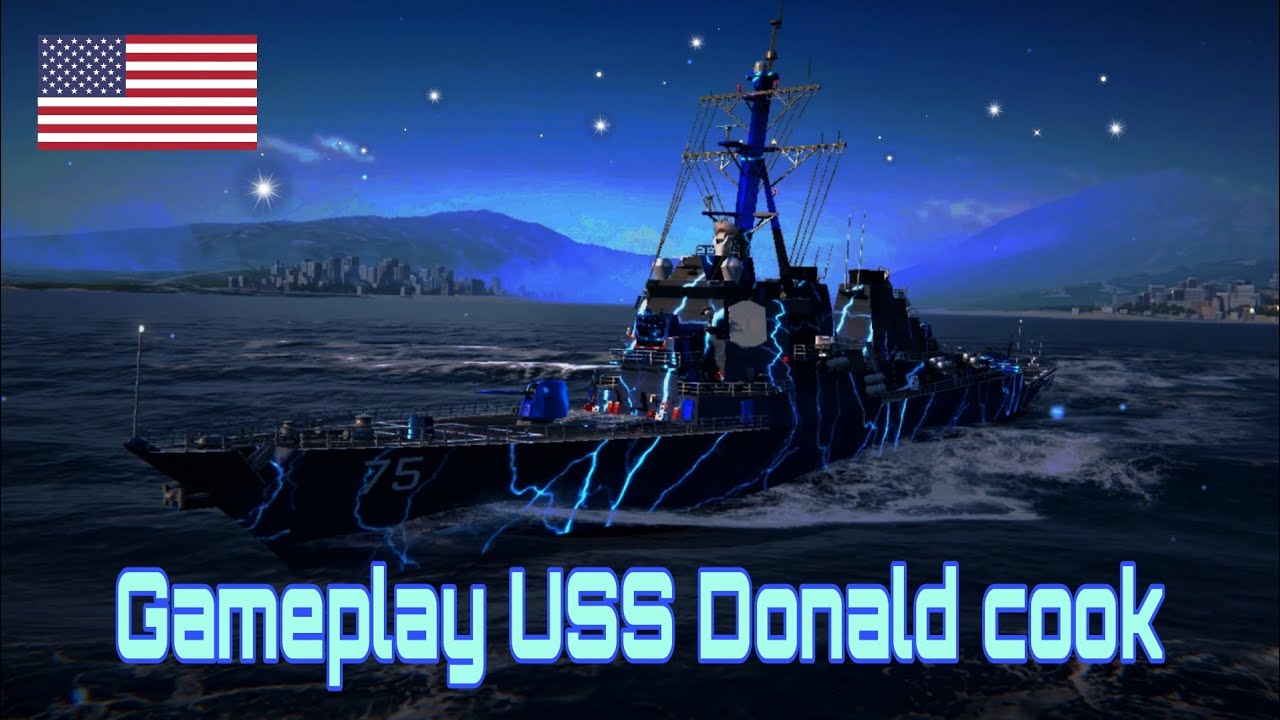 Gameplay USS Donald Cook - Warships Mobile 2 - YouTube