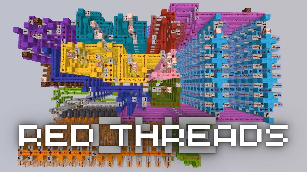 J'ai fais un Ordinateur en Redstone dans Minecraft - YouTube