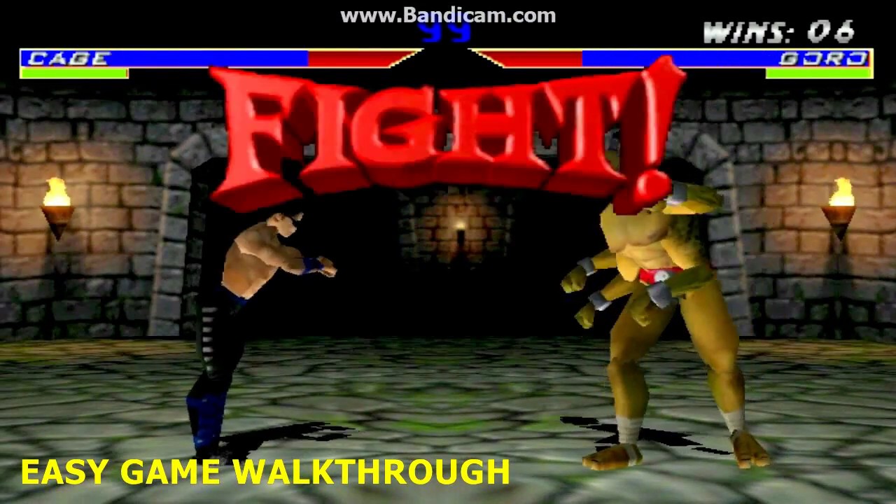 Mortal Kombat 4 Goro Gameplay Master II Level by Easy Game Walkthrough ...