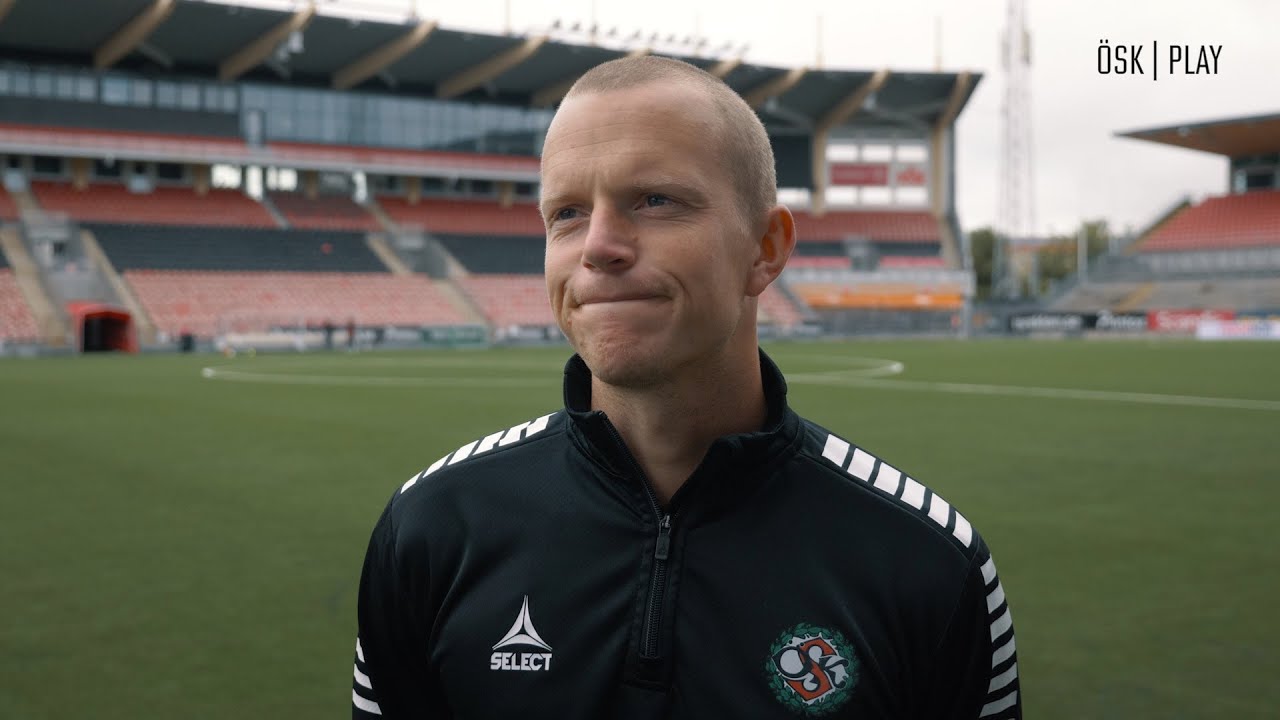 ÖSK PLAY: Daniel Gustavsson inför matchen mot Utsikten - YouTube
