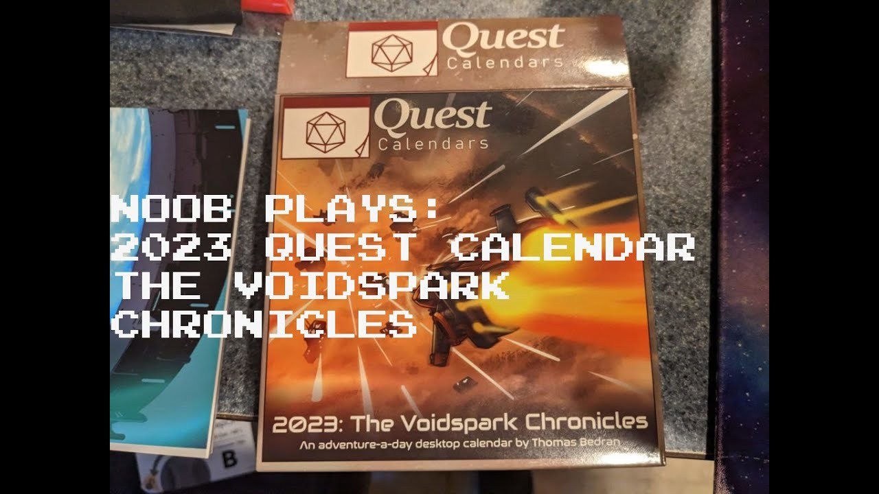 Noob Plays: 2023 RPG Calendar (The Voidspark Chronicles) - YouTube