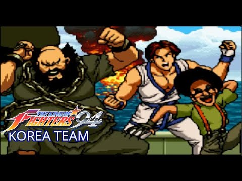 KOF 94 korea team gameplay y ending (sub español) - YouTube