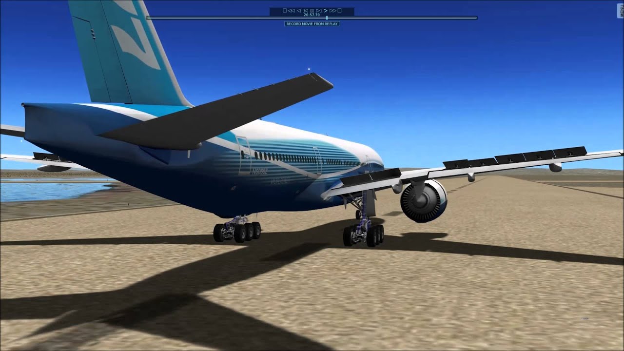 RTO Test Boeing 777-200 LR - X-Plane 10 - YouTube