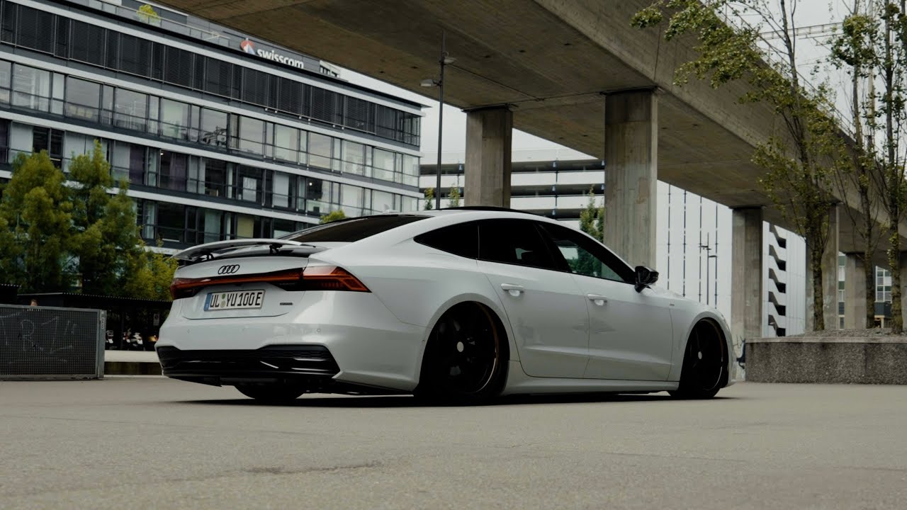 Bagged Audi A7 Hybrid | 4K - YouTube