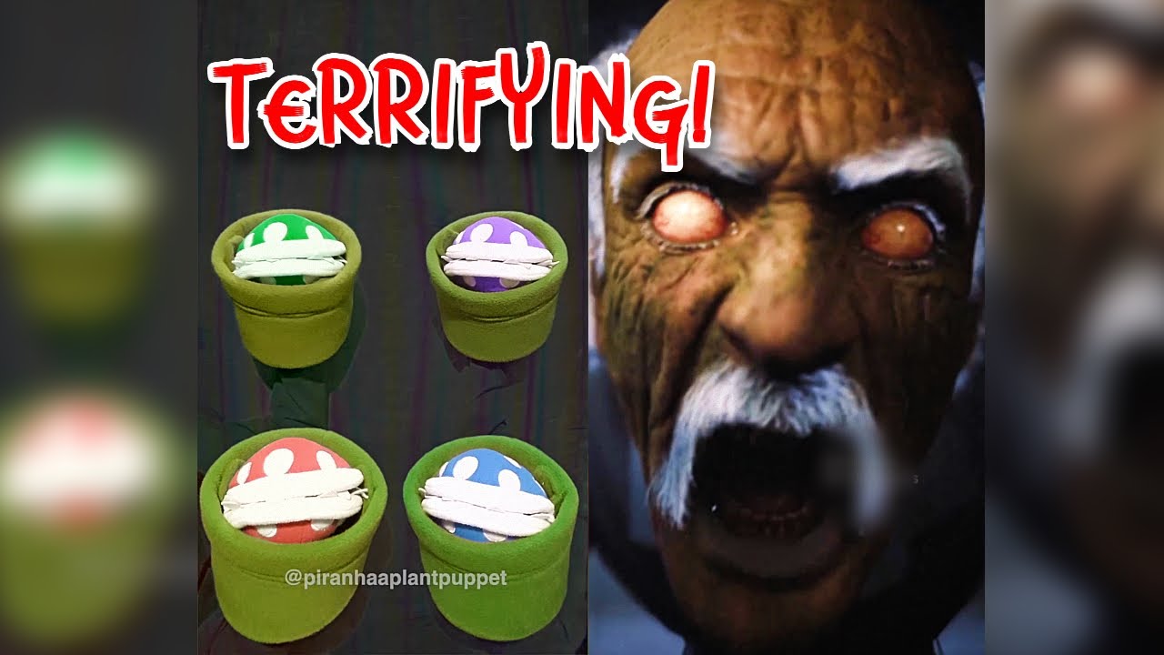 Piranhaa Plants getting SCARED straight for way over 9 minutes - YouTube