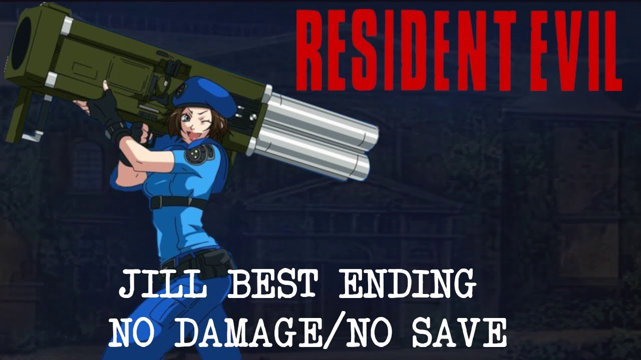 Resident Evil Classic PC: No Damage/No Save, Jill Best Ending ☆ - YouTube