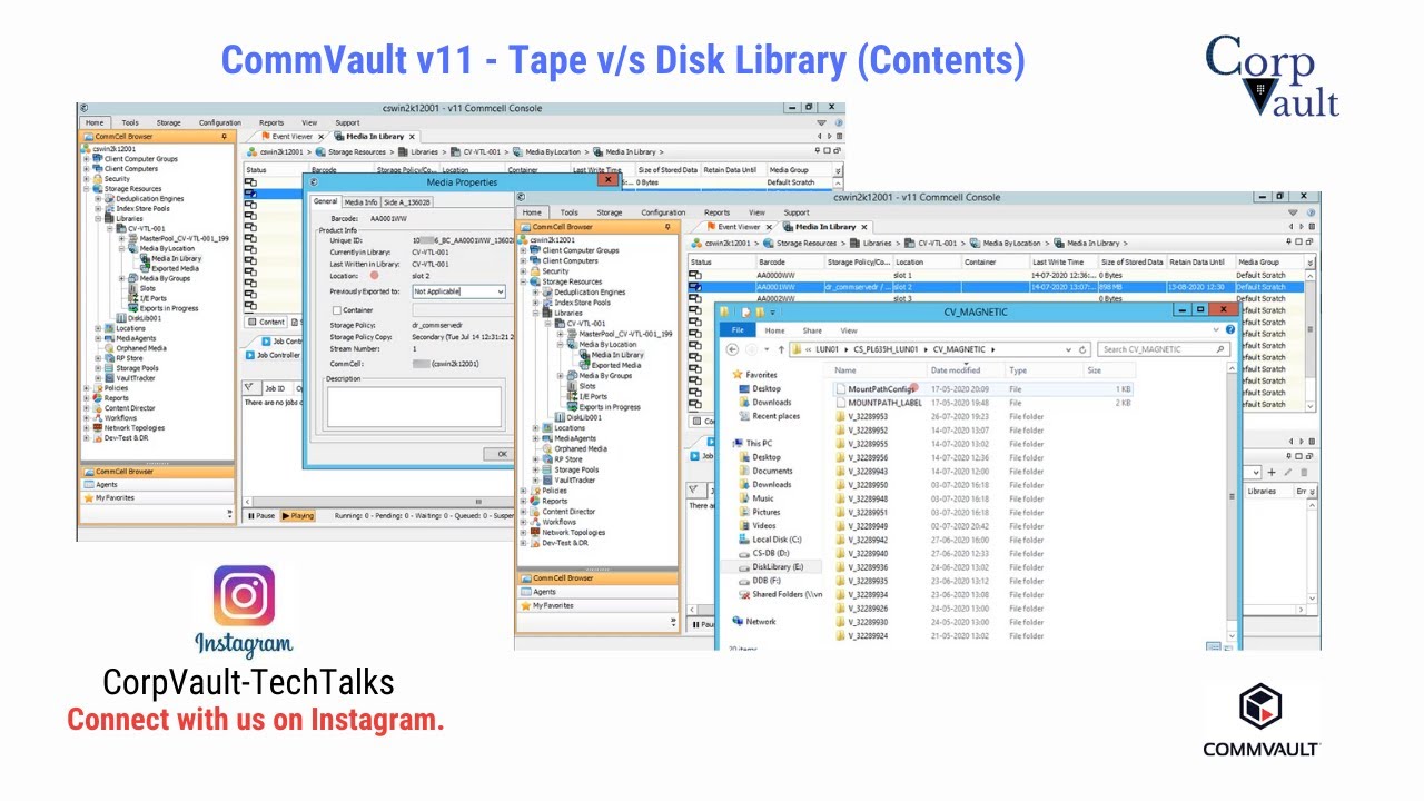 CommVault V11 Tape V s Disk Library Contents YouTube commvault-v11-tape-v-s-disk-library-contents-youtube