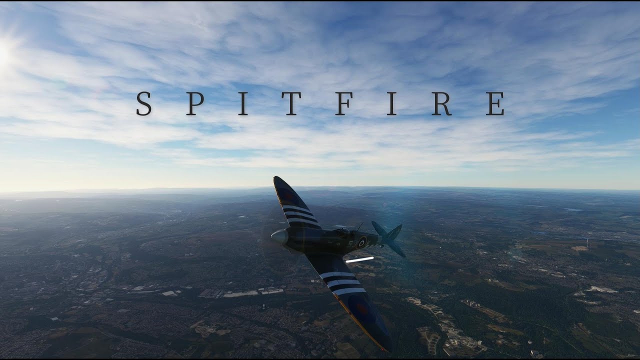 Spitfire - Glorious flight over Leeds - YouTube