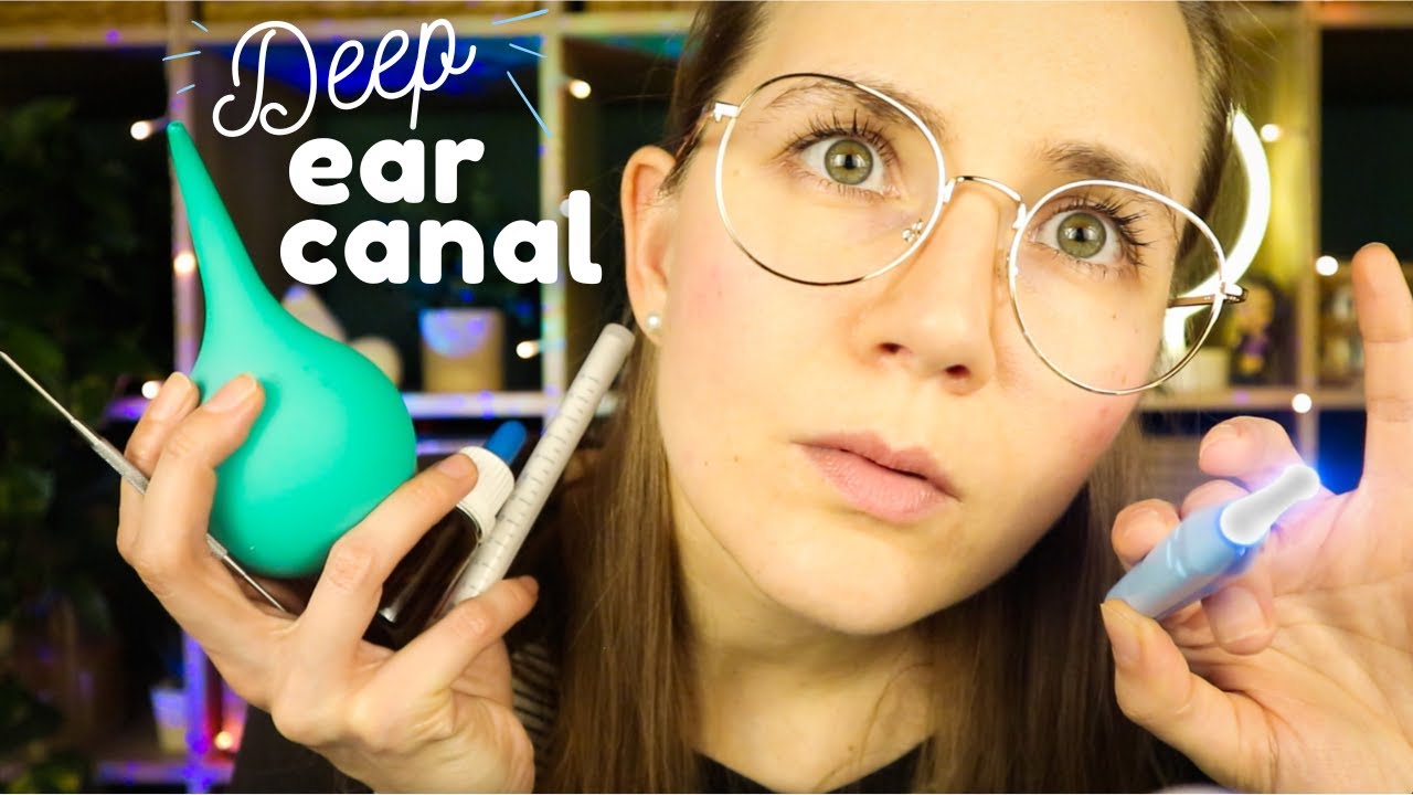 ASMR Deep AF Ear Canal Cleaning (You Can Feel It!) - YouTube