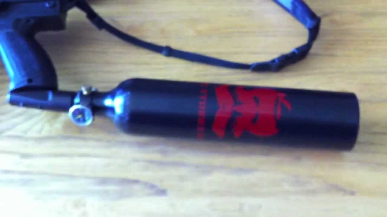 Tippmann X7 Phenom w/ 22/3000 Guerrilla Air - YouTube