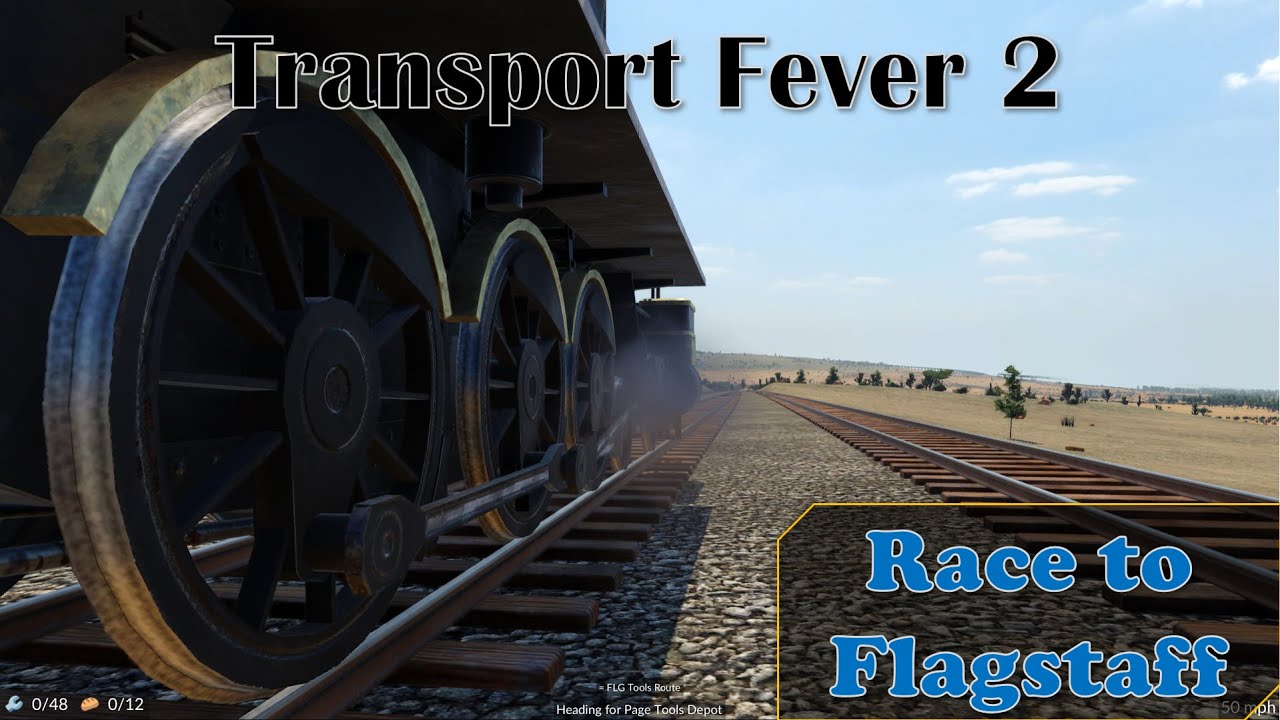 Transport Fever 2 Ep.4 - Race to Flagstaff - YouTube