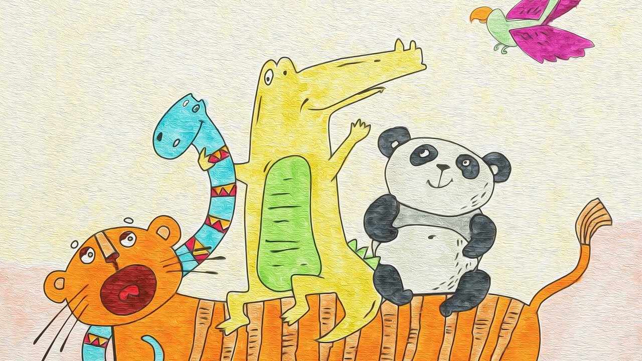 How to color a Tiger / Let's color together / - YouTube