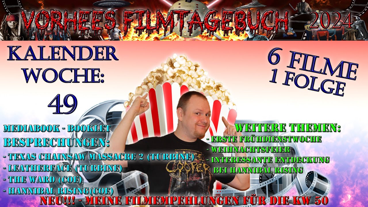 Vorhees82 - Filmtagebuch 2024 - Kalenderwoche 49 + Empfehlungen für KW ...
