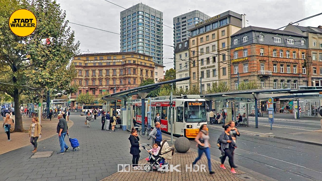 Mainz, Germany 🇩🇪 | Walking around Mainz Central Station (Hauptbahnhof ...