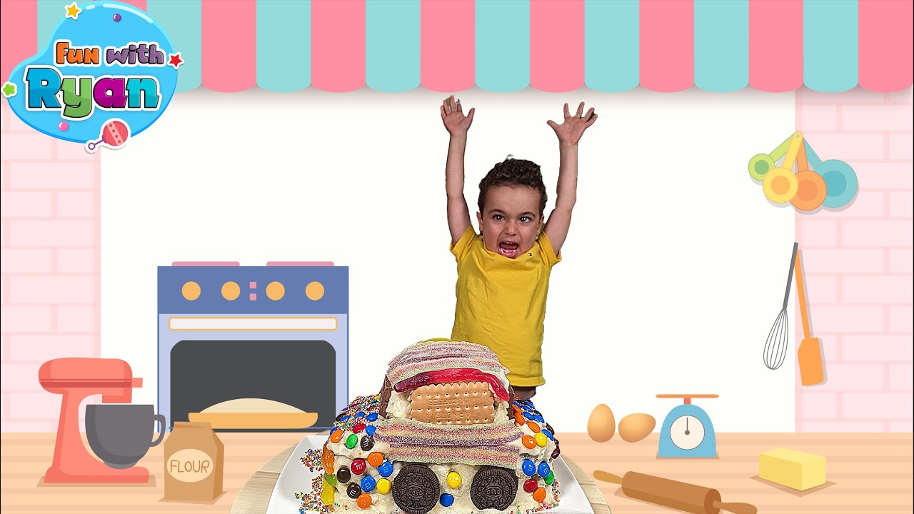 Ryan Is Baking Birthday Cake | A Hilarious Baking Adventure ...