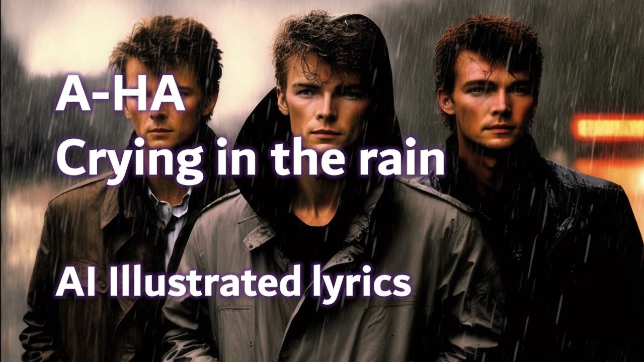 A-ha, Crying in the Rain | AI Illustrated LYRICS - YouTube