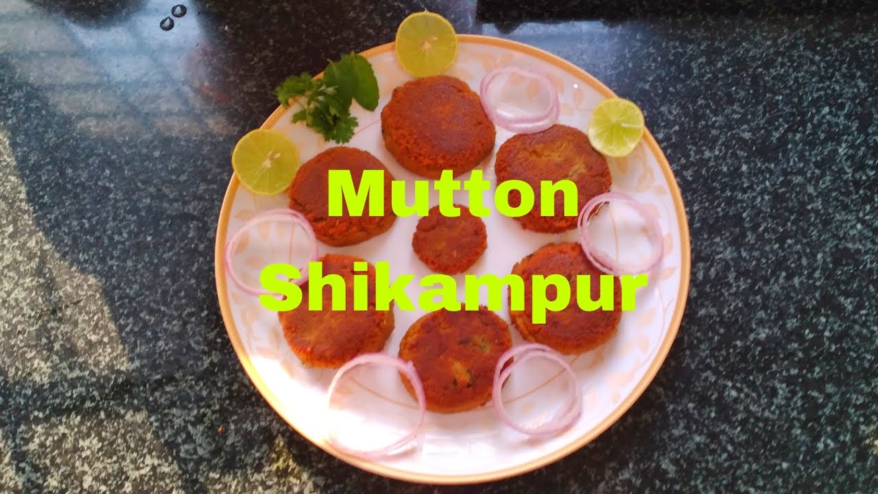 Mutton Shikampur - Delicious Stuffed Mutton Kebab - YouTube