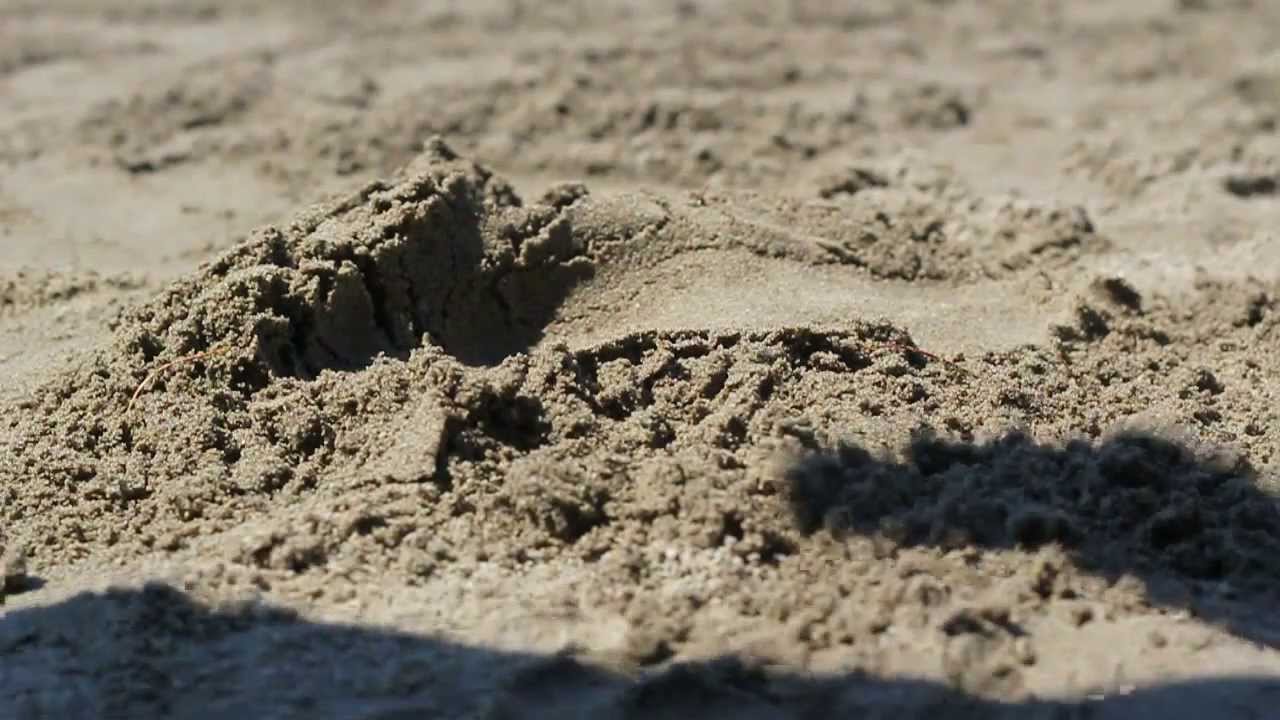 Slow-Motion Sand Stomp - YouTube