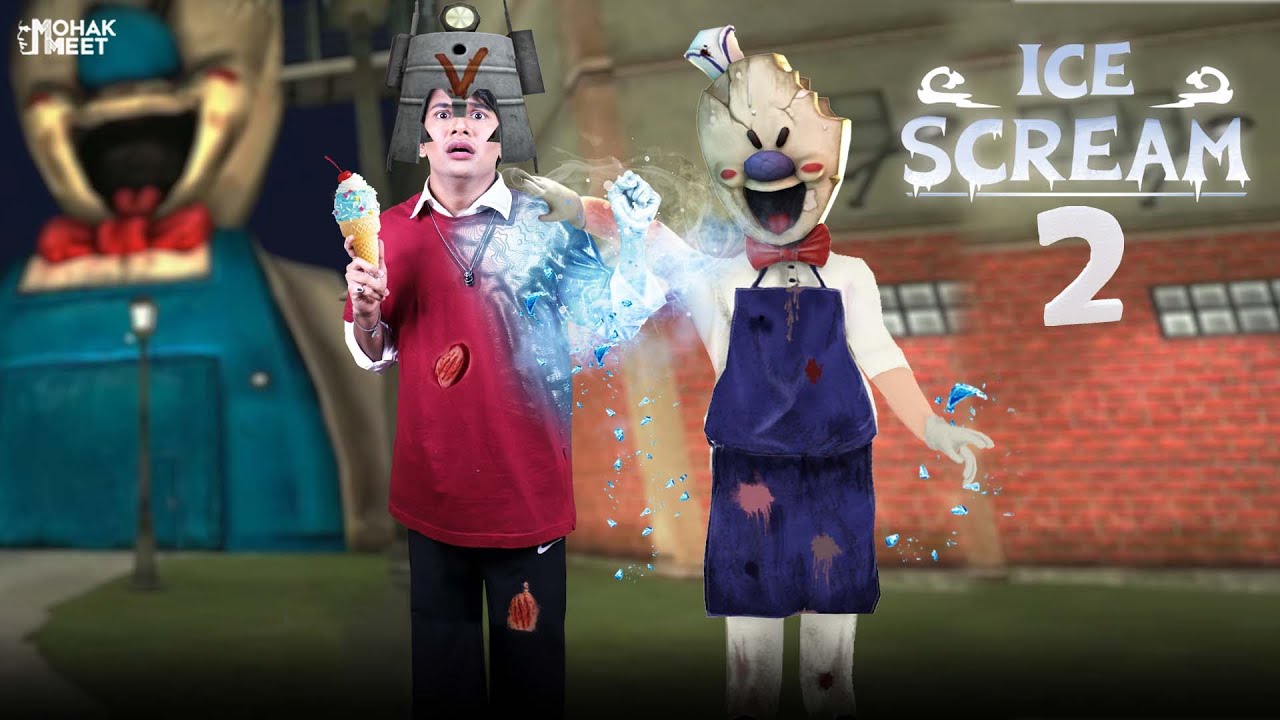 ICE SCREAM 2 GAMEPLAY : ROD SE BADLAA 🍨😂 - FUNNY HORROR GAMEPLAY ...