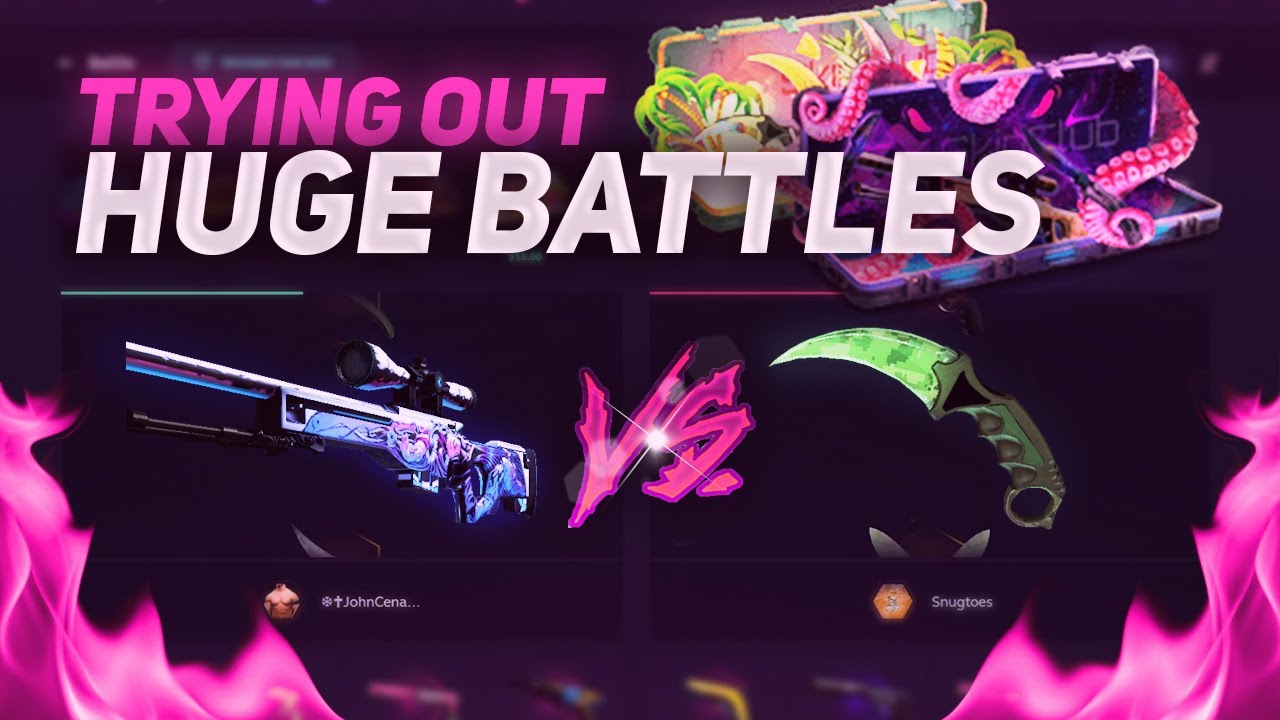 HUGE CASE BATTLES THAT PAID?! (SKINCLUB CASE OPENING) - YouTube