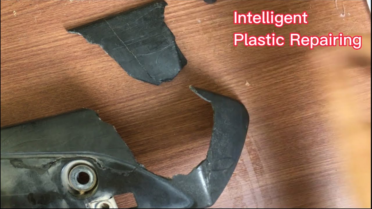 Simple plastic welding method || How to repair broke plastic items ...