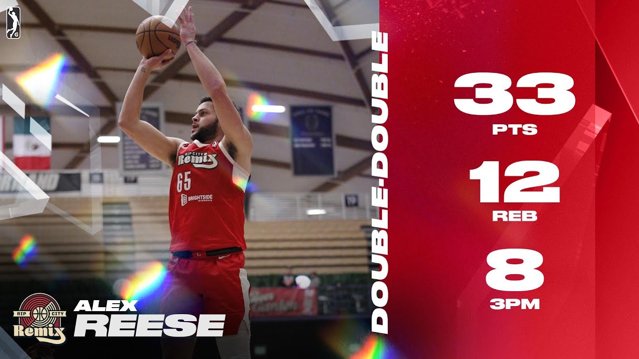 Alex Reese Lit It Up From 3-PT Land With 8 Triples in Remix Win - YouTube