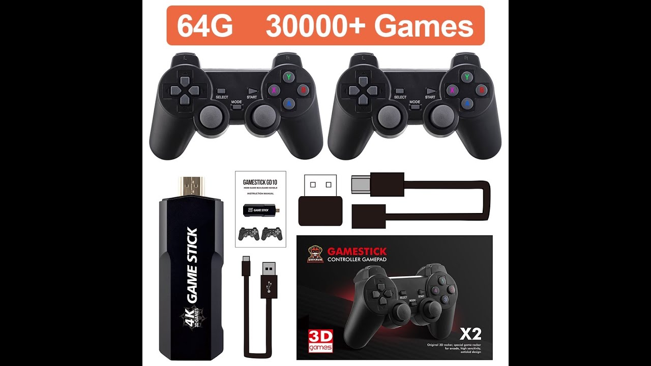 Video Game Stick GD10 4k Original - YouTube