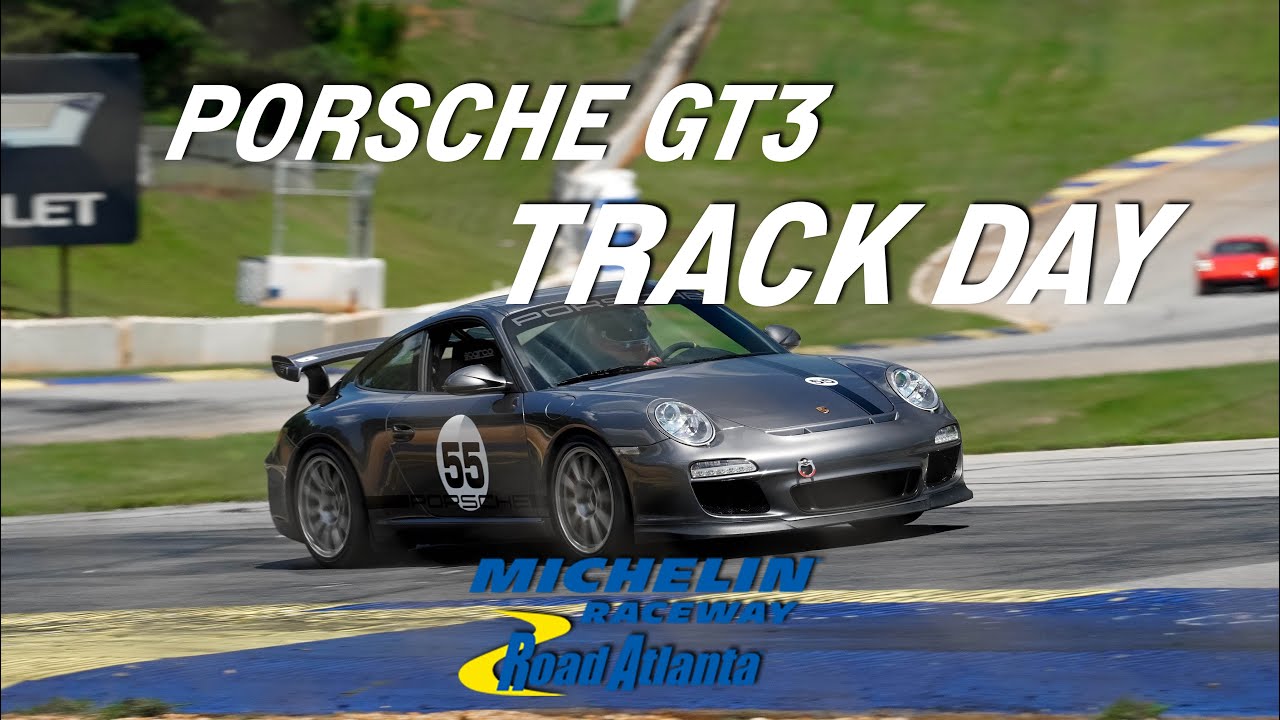 Porsche GT3 Three Laps around Road Atlanta! - YouTube