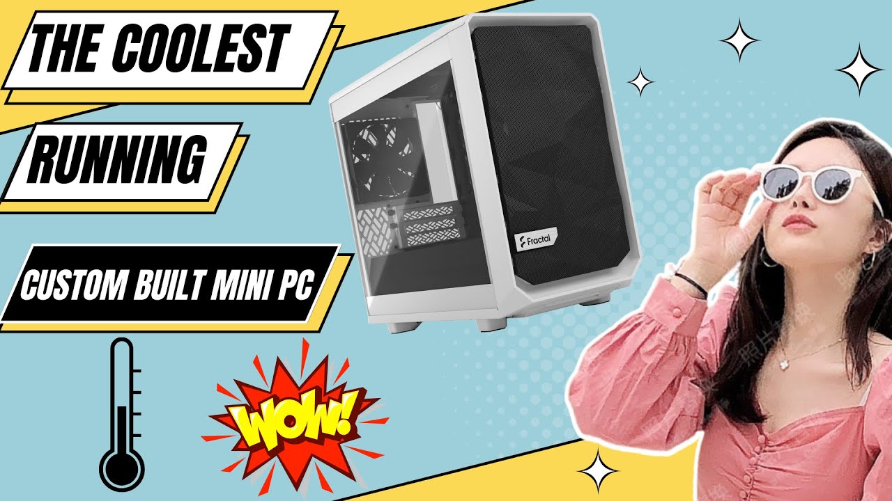 This Custom Built Mini PC Case Has Really Good Airflow - YouTube