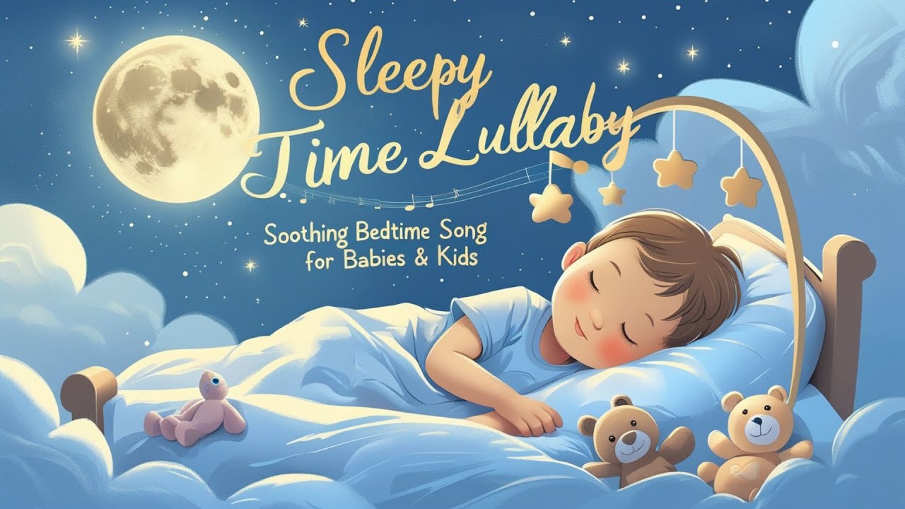 Sleepy Time Lullaby | Soothing Bedtime Song for Babies & Kids